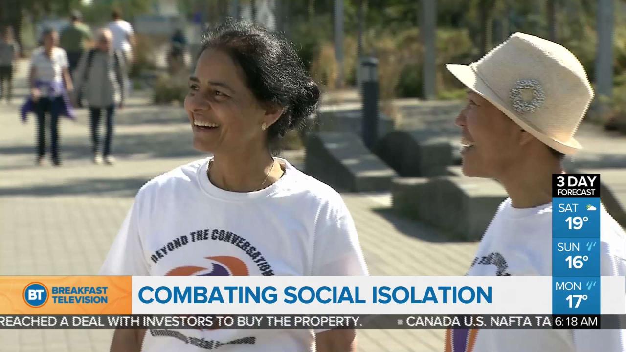 Combating Social Isolation | CityNews Vancouver