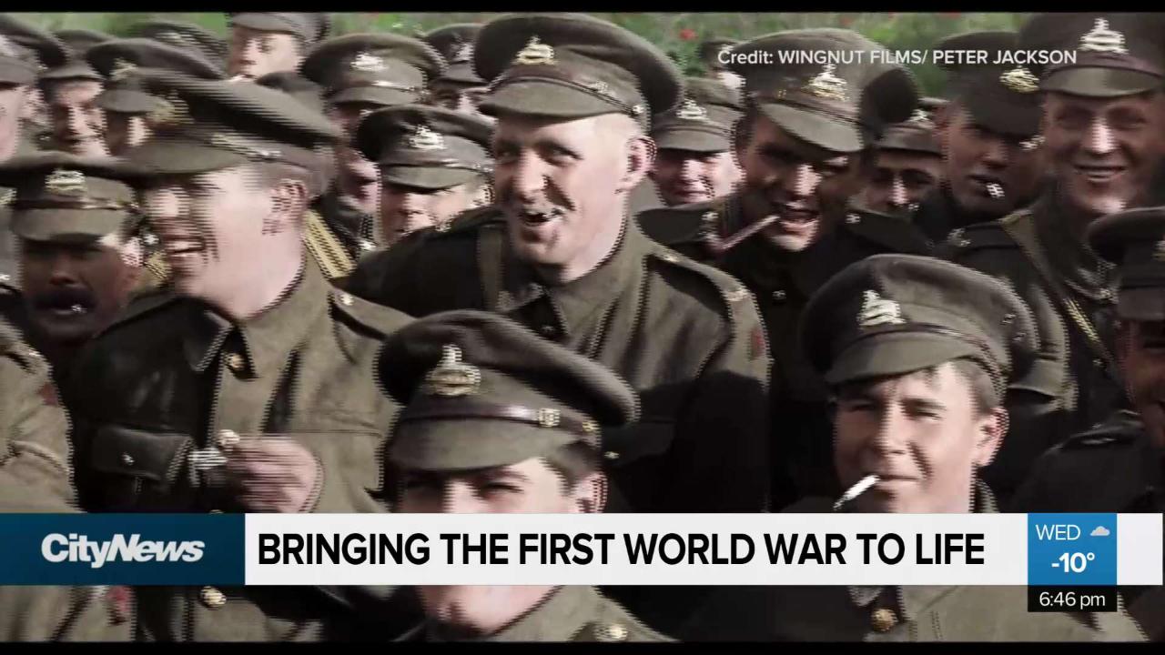Ground breaking film shows the First World War in colour | CityNews ...